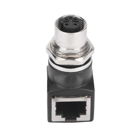 D Coded M12 To Rj45 Adapter Ip67 Waterproof Ethernet Fremi