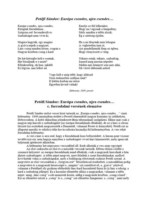 Európa Csendes Pdf