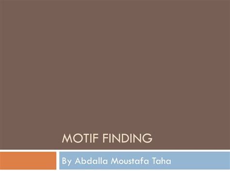 Motif Findingpdf