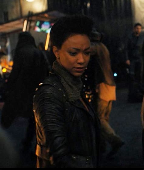 Star Trek Discovery Sonequa Michael Burnham Leather Jacket