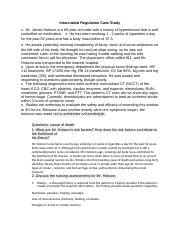 Understanding Intracranial Regulation A Case Study Analysis Course Hero