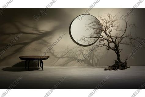 Gradient Shadow Round Background 4056389