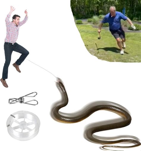 Snake Prank With String Clip Clip On Snake Prank Prank Snake Snake On A String Prank That