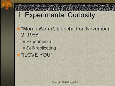 The Classification And Detection Of Computer Worms 60