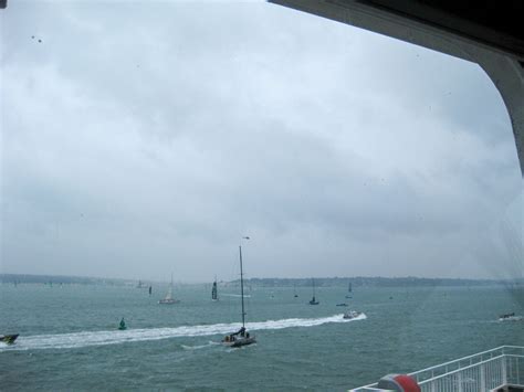 Red Funnel Bridge Visit On Fastnet Race Day Nci Calshot Tower