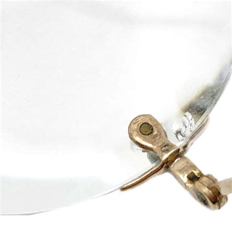 10k Gold Antique Eyeglasses Gem