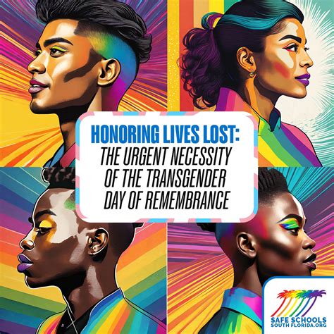 Honoring Lives Lost The Urgent Necessity Of The Transgender Day Of