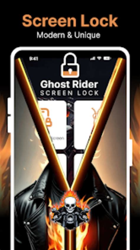 Ghost Rider Zip Screen Lock For Android Download