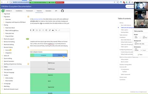 Table Toolbar Shows Off The Viewport When Dealing With Large Table