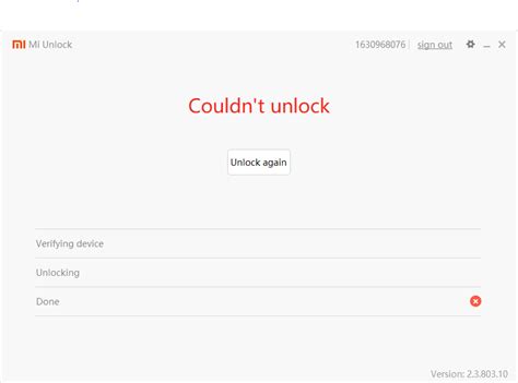 Can T Unlock Device Stuck At 50 R Xiaomi