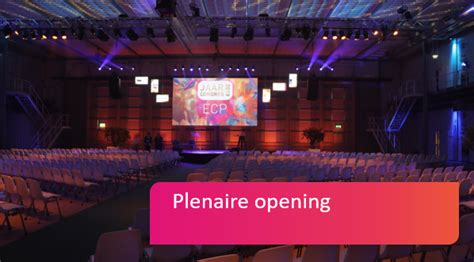 Plenaire Opening Ecp Platform Voor De Informatiesamenleving