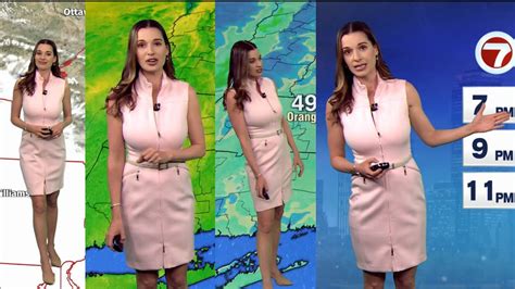 Melanie Black From 7 News Boston With The Weather Forecast For May 28