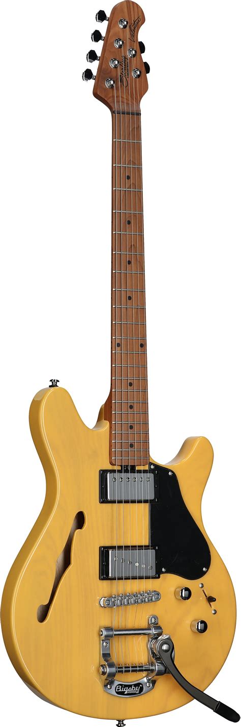 Sterling By Music Man James Valentine Chambered Bigsby Electric