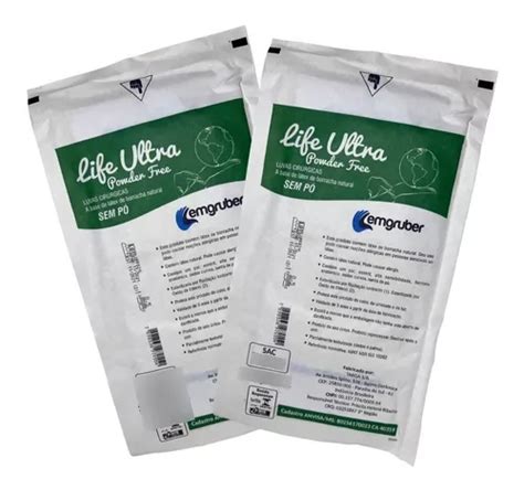 Kit Pares Luva Cirúrgica Látex Sem Pó MercadoLivre