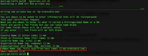 Centos、macos本地生成适用于nginx的ssl证书，一行命令搞定 − 生活的美