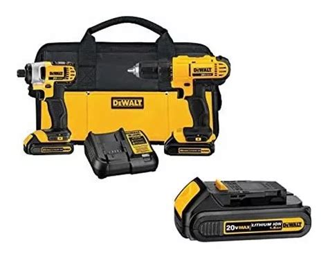 Dewalt Kit Combinado De Taladro Inalámbrico Máximo De 20 V Meses sin intereses