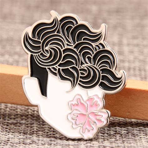 Enamel Pins Portrait Enamel Pins No Minimum EnamelPins
