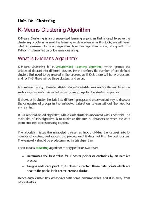 Unit4 Clustering Nitialize A Hashmap With 0 1 To Handle The Case