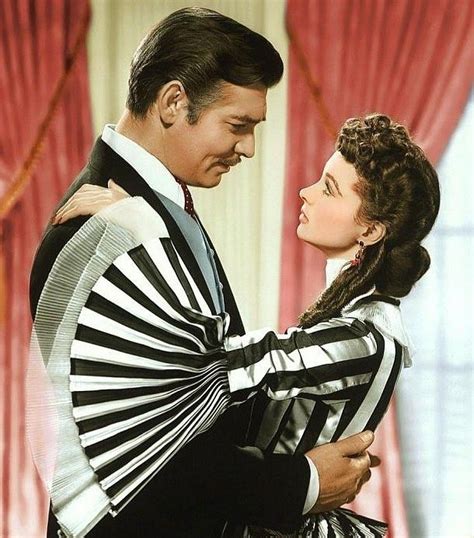 Vivien Leigh And Clark Gable Are Pictured As Scarlett And Rhett For