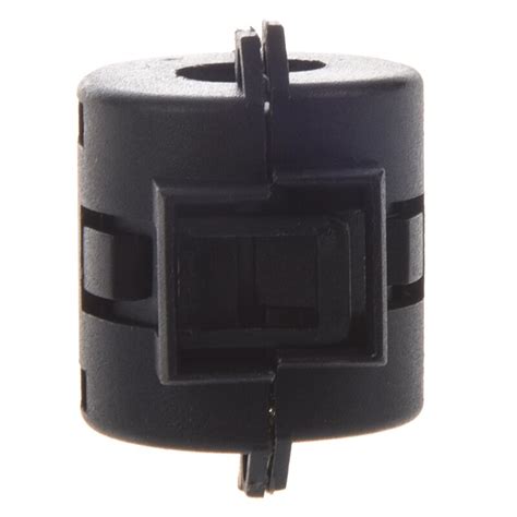 6 Pcs Black 8mm Dia Cord Ferrite Core Noise Suppre Grandado