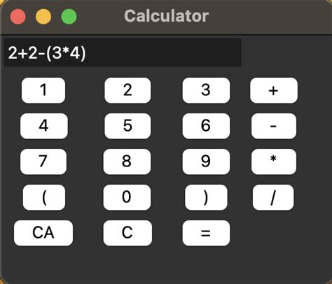 Github Greenmasonjar Pythoncalculator Gui Calculator Using Python