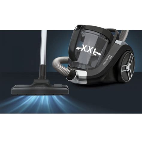 Rowenta Aspirateur Sans Sac Compact Power XXL RO EA W Noir Et Gris