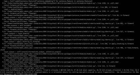 Cuda Out Of Memory Even For Batch Size 1 And Seq Length 32 · Issue
