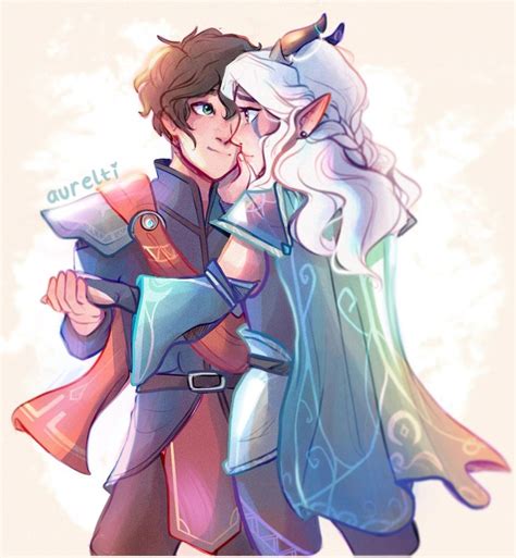 Callum Tdp Rayla The Dragon Prince Принц дракон Aurelti