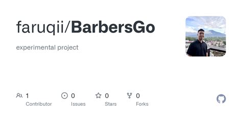 Github Faruqii Barbersgo Experimental Project