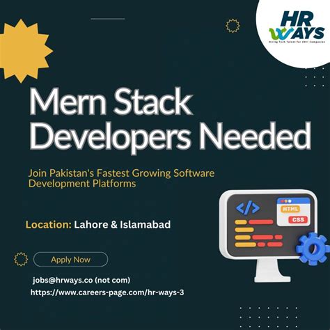 Fakyha Siddiqui On Linkedin Mern Stack Developer Needed Via Hr Ways