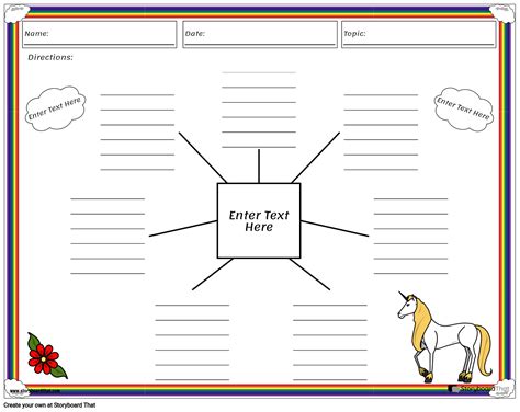 Prewriting Worksheets Free Templates By Storyboard That