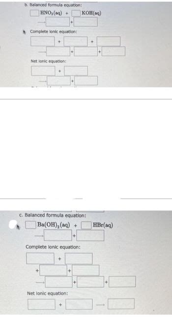 Answered Write The Balanced Formula Complete Bartleby