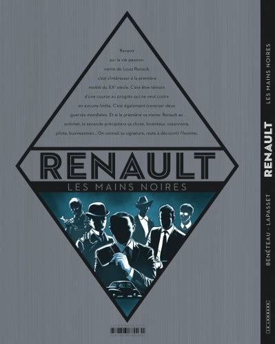 Renault Livres BD par Benéteau Antoine Lapasset chez Le Lombard