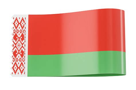 의류 태그 벨로루시의 국기와 레이블입니다 흰색 배경에 고립 된 3 차원 렌더링 3차원 형태에 대한 스톡 사진 및 기타 이미지