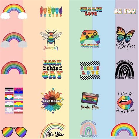 Lgbtq Svg Bundle Lgbt Svg Pride Svg Gay Pride Svg Lgbt Quotes Svg
