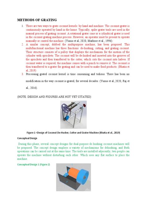 Methods Of Grating Pdf Engines Coconut