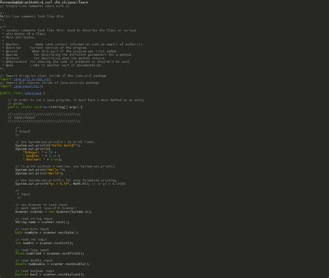 Cheat Sh Lista Comandos Linux Terminal Códigos De Programação Um Man