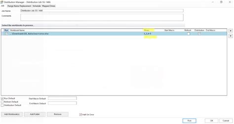 Distribution Manager Spreadsheet Server