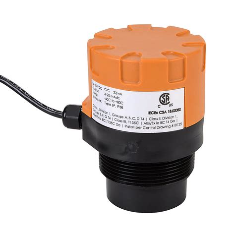 Flowline Echotouch® Us01 And Us03 Reflective Ultrasonic Non Contact Liquid Level Sensor