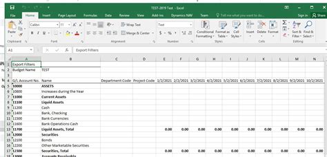 Easily Set Up Your Gl Budget In Nav Business Central