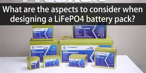 In Depth Study On LiFePO Battery Pack Unveiling LiFePO Battery Pack Potential TYCORUN ENERGY