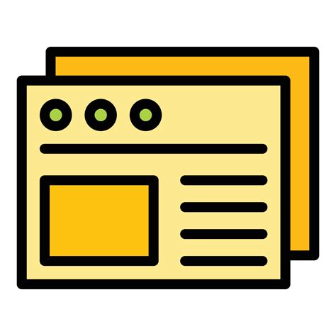 Api Web Site Icon Vector Flat Vector Art At Vecteezy