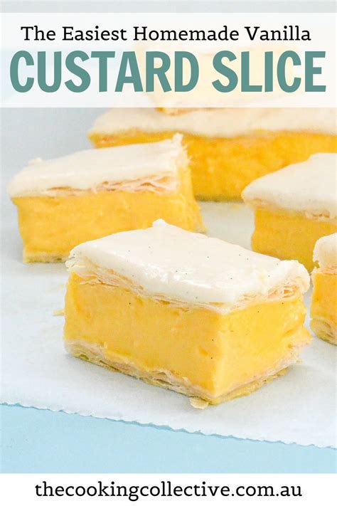 Vanilla Custard Slice Recipe The Cooking Collective Recipe