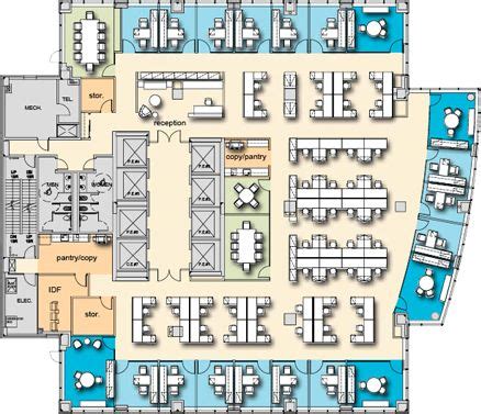 Tower 7030 Perimeter Floor Plan