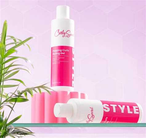 Popping Curls Styling Gel – Curly Secret