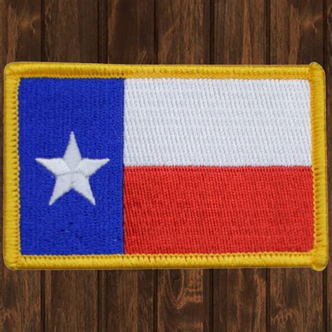 Texas Flag Patch Houston San Antonio Dallas Fort Worth Iron On