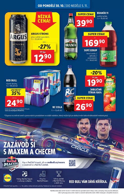 Objevte akční slevy v Lidlu od 30 10