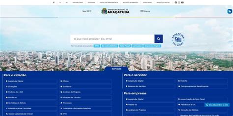 Araçatuba lança novo site e coloca em prática o projeto Prefeitura sem