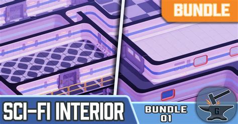 Sci Fi Interior Modular Kit Bundle 01 3d Sci Fi Unity Asset Store
