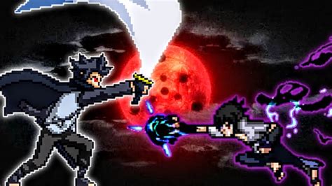 Sasuke BNG V OP VS Sasuke Rinnegan V OP In Jump Force Mugen YouTube
